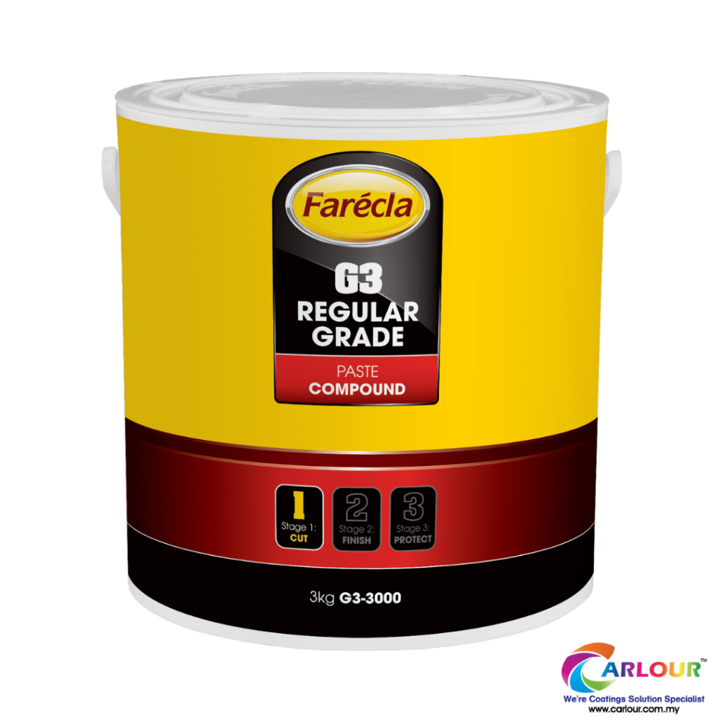 Farécla G3 Regular Grade Paste Compound 3kg G3-3000 | Shopee Malaysia