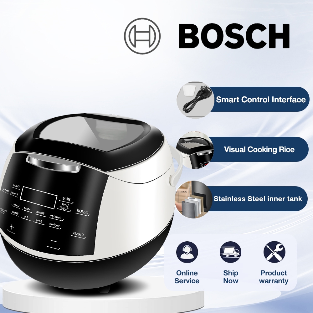 Bosch Smart Rice Cooker Non Stick Electric Cooker Multi Cooker Periuk ...