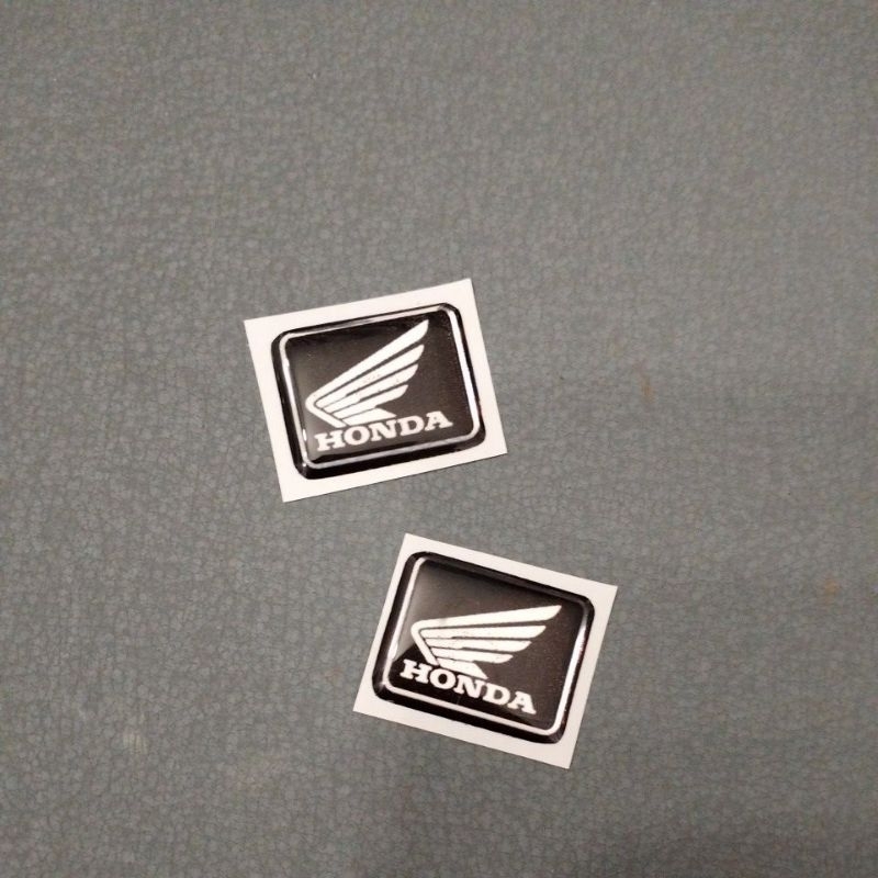 [STICKER EMBLEM / RESIN / TIMBUL] STICKER HONDA EPOXY EX5 WAVE RS150 ...