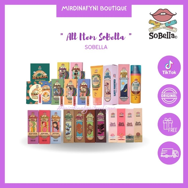 SOBELLA COSMETICS ORIGINAL HQ [ FAST SHIPPING + FREE 🎁 ] | Shopee Malaysia