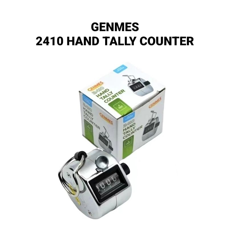 (1PC) GENMES 2410 Hand Tally Counter | 计数器 X 1PC | Shopee Malaysia