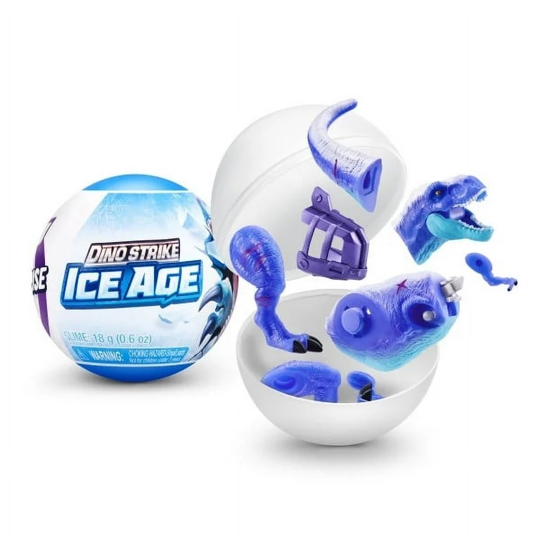 Zuru 5 Surprise Dino Strike Ice Age Series 6 | Shopee Malaysia
