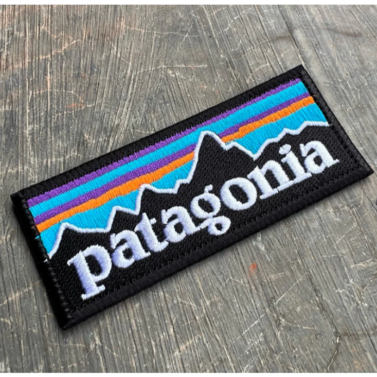 PATAGONIA Embroidery Patches - 4cm x 10cm | Shopee Malaysia