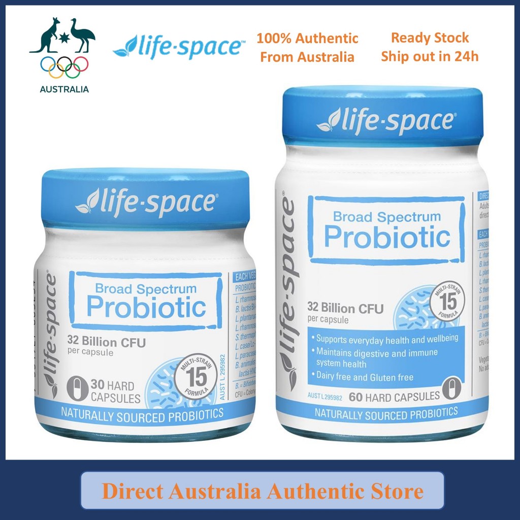 Life Space Broad Spectrum Probiotic 60 capsules | Shopee Malaysia