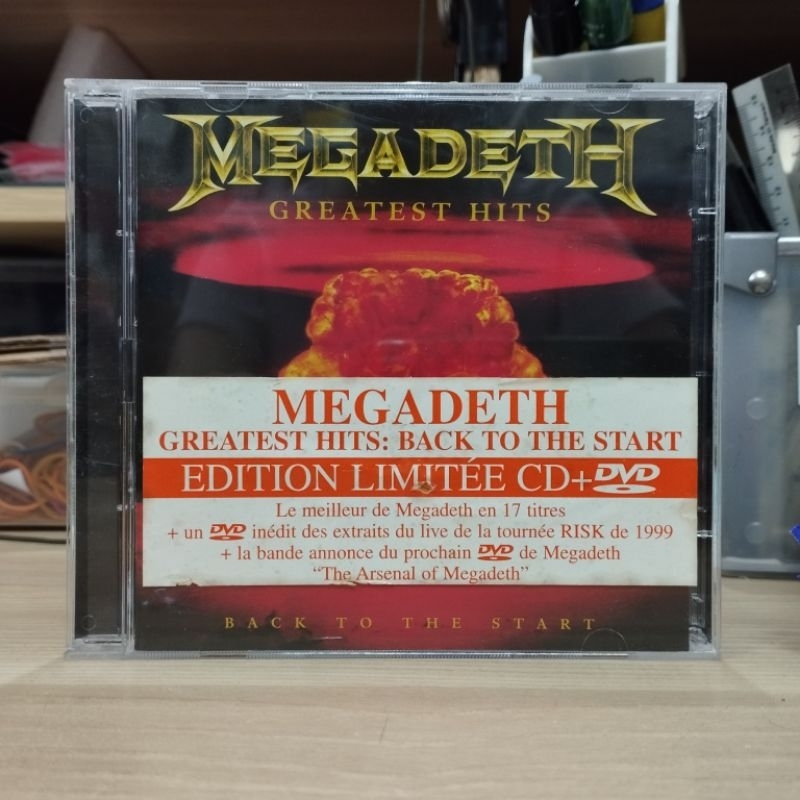 (CD+DVD) MEGADETH - Greatest Hits | Shopee Malaysia