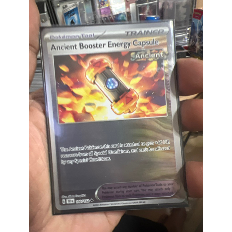 Ancient Booster Energy Capsule (140/162) - Trainner Pokemon Tool ...