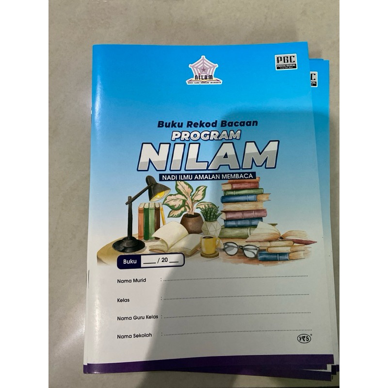 Buku rekod bacaan program Nilam | Shopee Malaysia