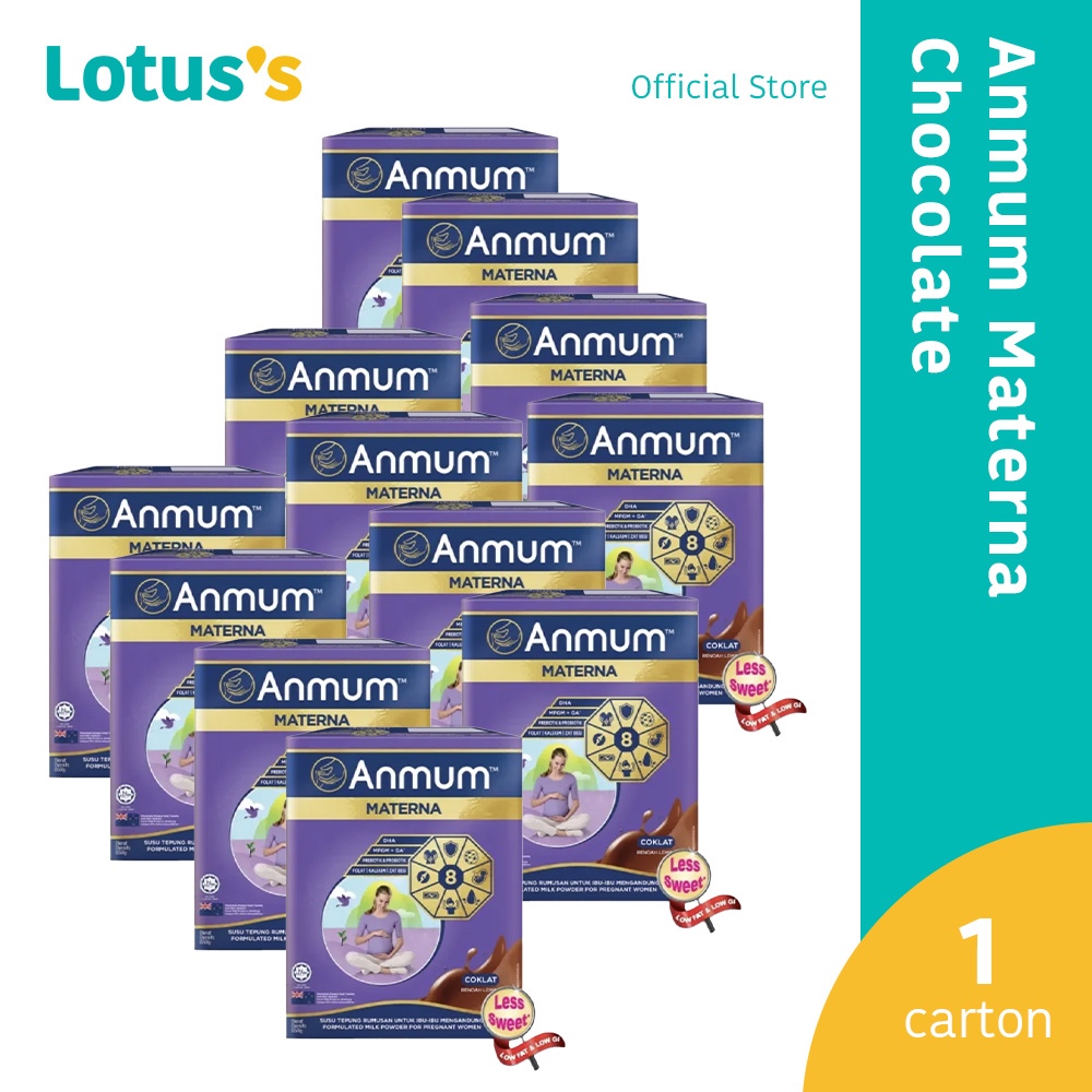 Anmum Materna Chocolate 650G x 12 pack (1 Carton) | Shopee Malaysia