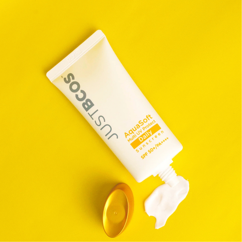 Just Bcos AquaSoft Daily Sunscreen SPF50+ (50ml) | Shopee Malaysia