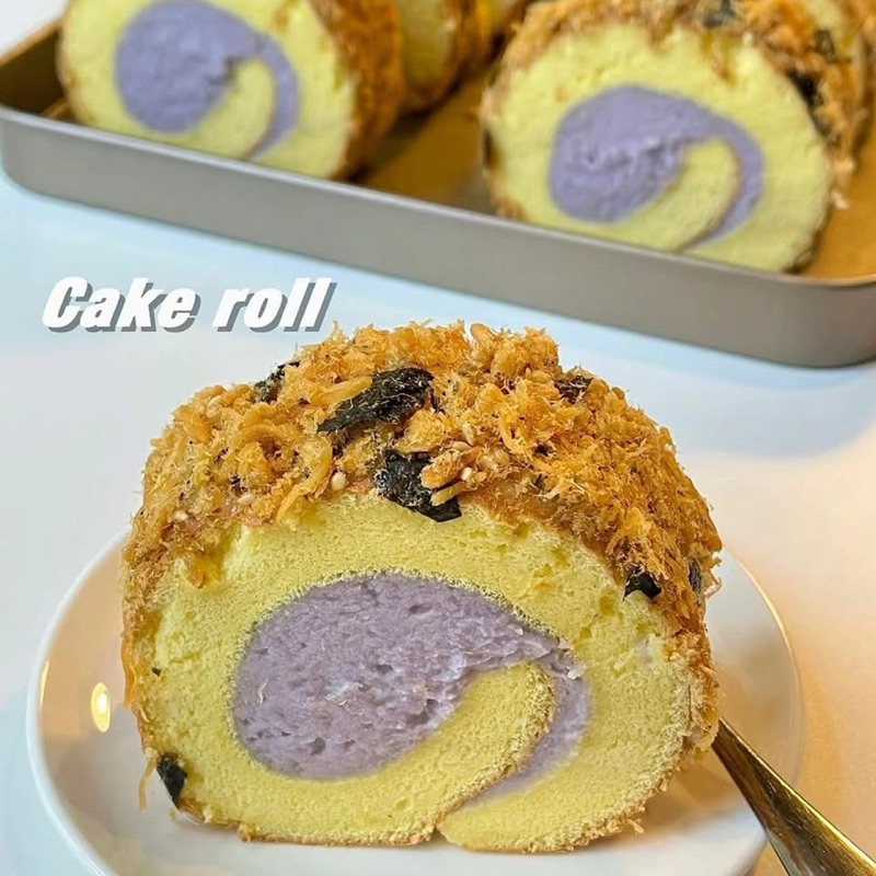 yam chicken floss roll low sugar 1 box 200+-gm | Shopee Malaysia