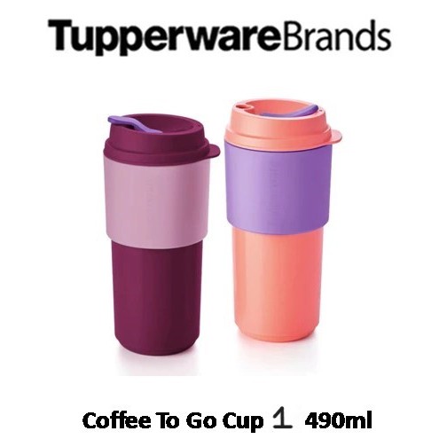Tupperware Coffee To Go Cup (1) 490ml | Shopee Malaysia