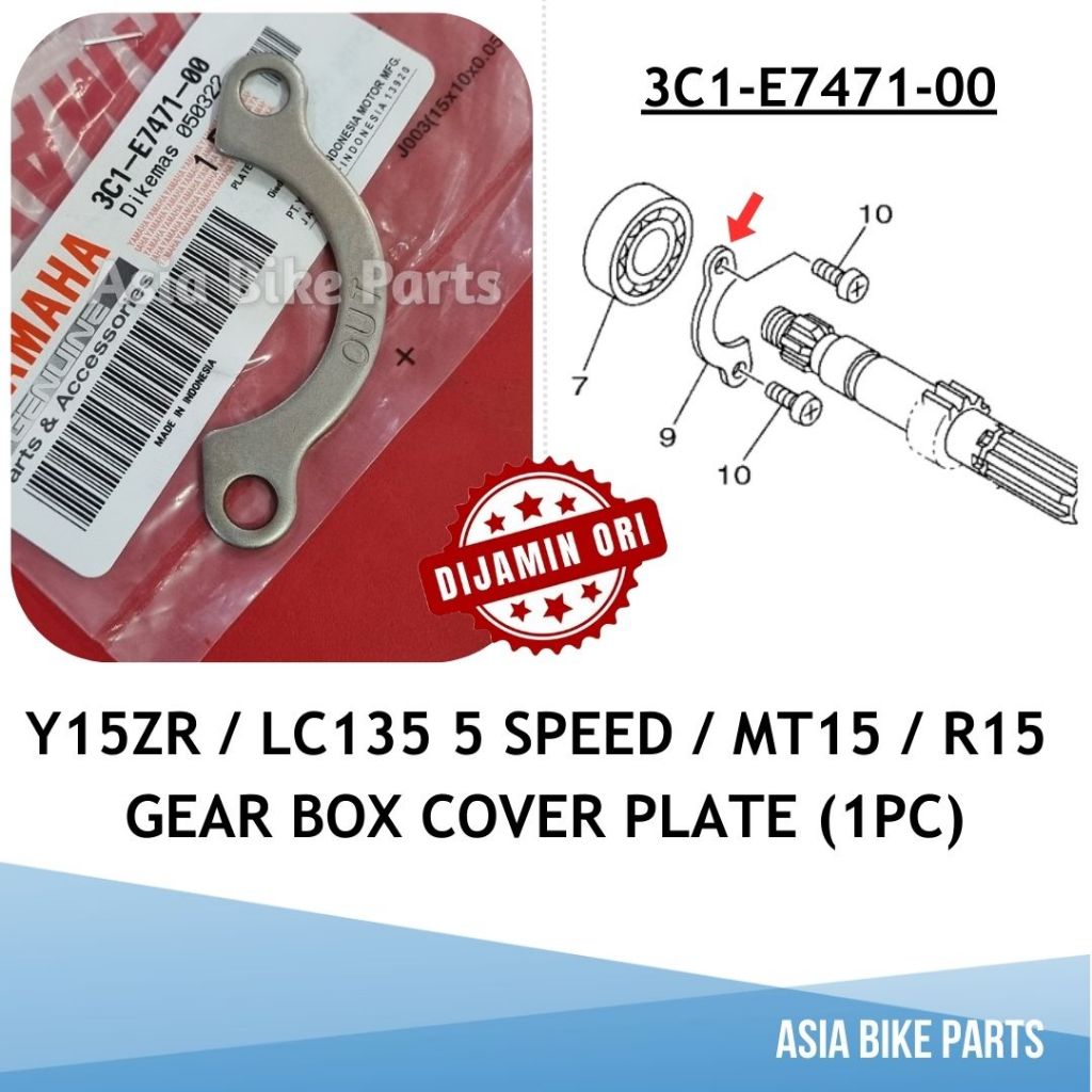 Yamaha Original Y15ZR / LC135 5 Speed / Lagenda FI / MT15 / R15 / R15M ...