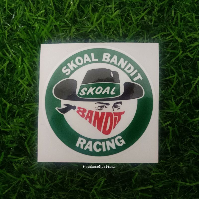 Sticker Stiker Pelekat Kertas Skoal Bandit Racing Retro Motor | Shopee ...