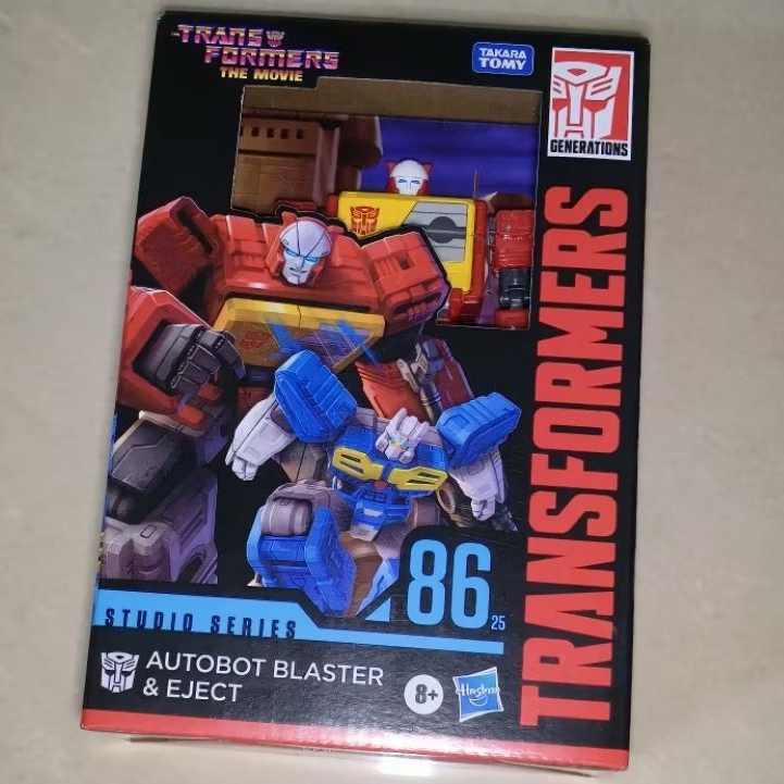 Transformers Studio Series 86 Blaster & Eject | Shopee Malaysia