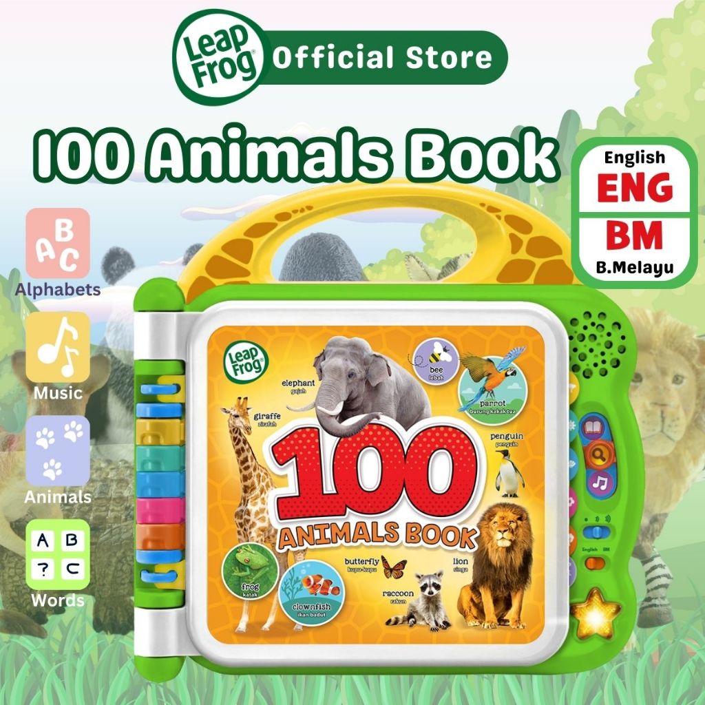 LeapFrog 100 Animals Book - ENG | BM Bilingual (Eng/B.Melayu ...