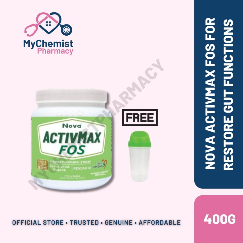 Nova Activmax FOS 400g For Restore Gut Functions For Speedy Recovery ...