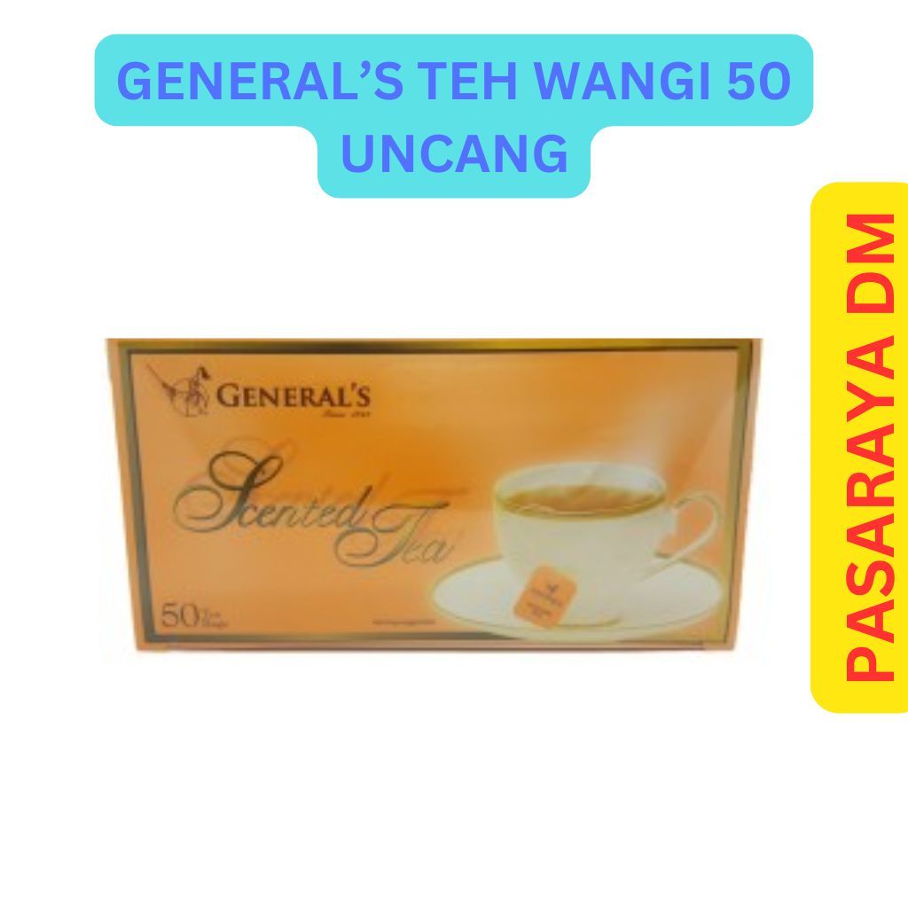 General's Teh Wangi 8 PotBags (TEA GENERAL'S WANGI 8 POTBAGS) | Shopee ...