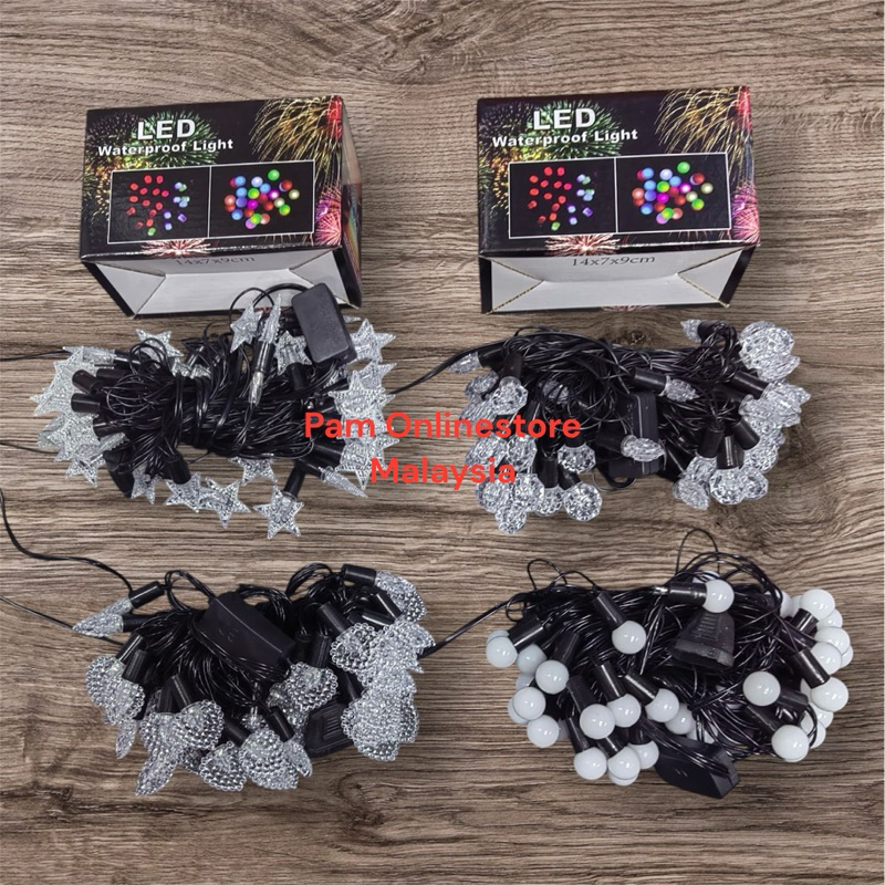 20 Kaki LED Lampu Raya Murah Bajet Panjang 20 Kaki Berkelip Berkualiti ...