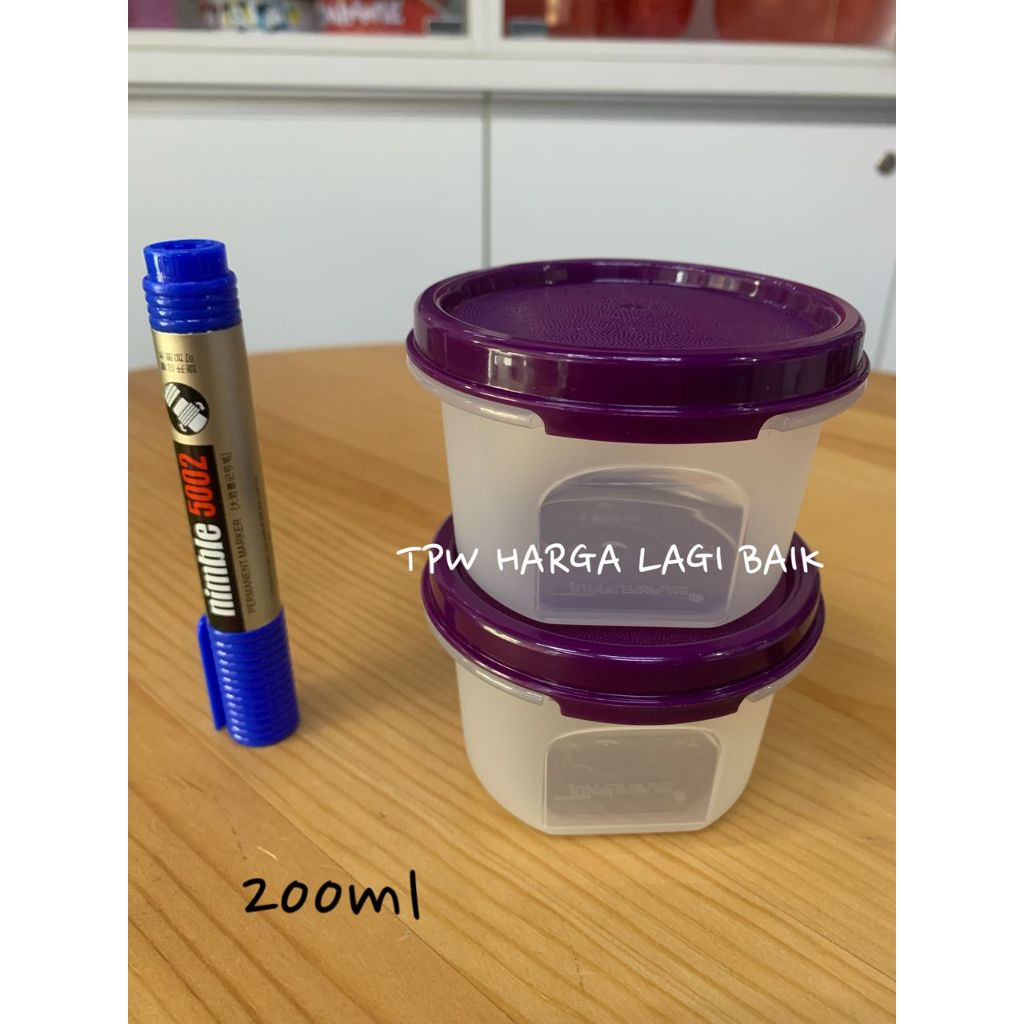 Tupperware Modular Mates Round I (200ml) and II (440ml) - 1pc / Air ...
