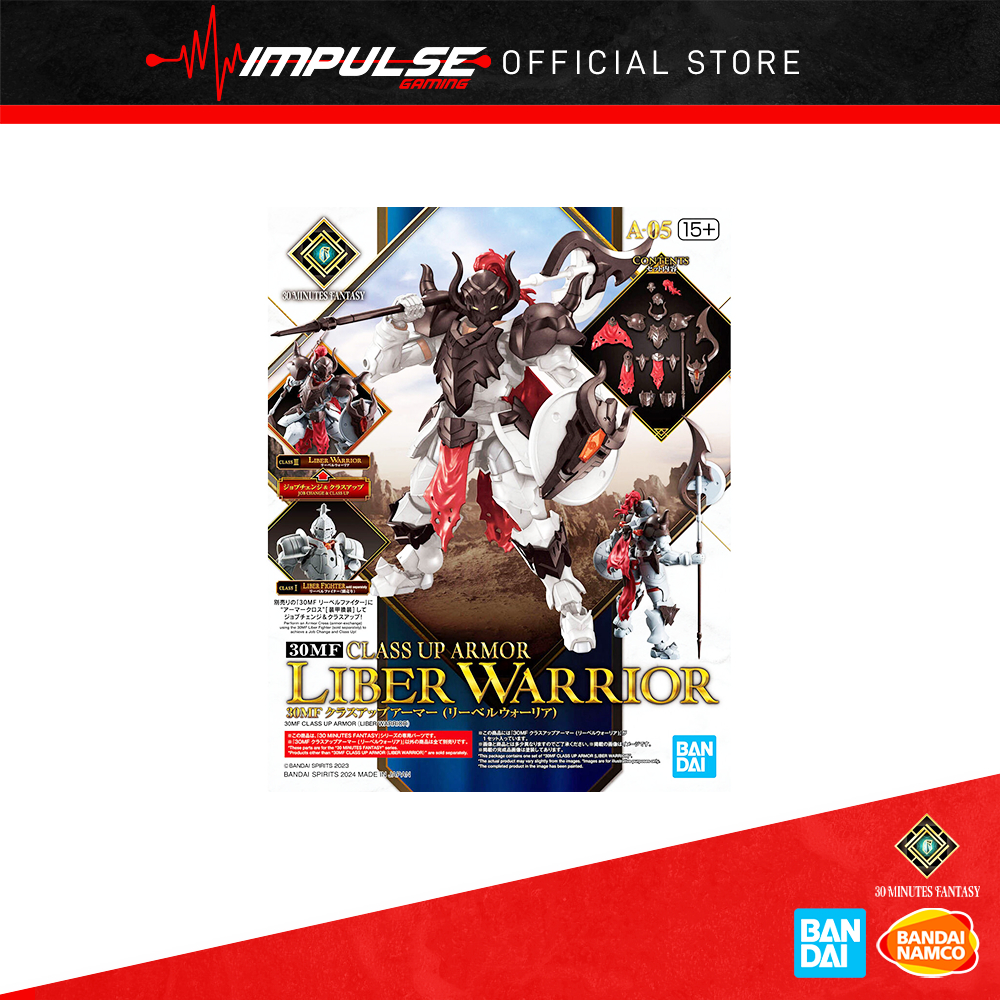 Bandai 30MF Class Up Armor Liber Warrior (5067425) | Shopee Malaysia