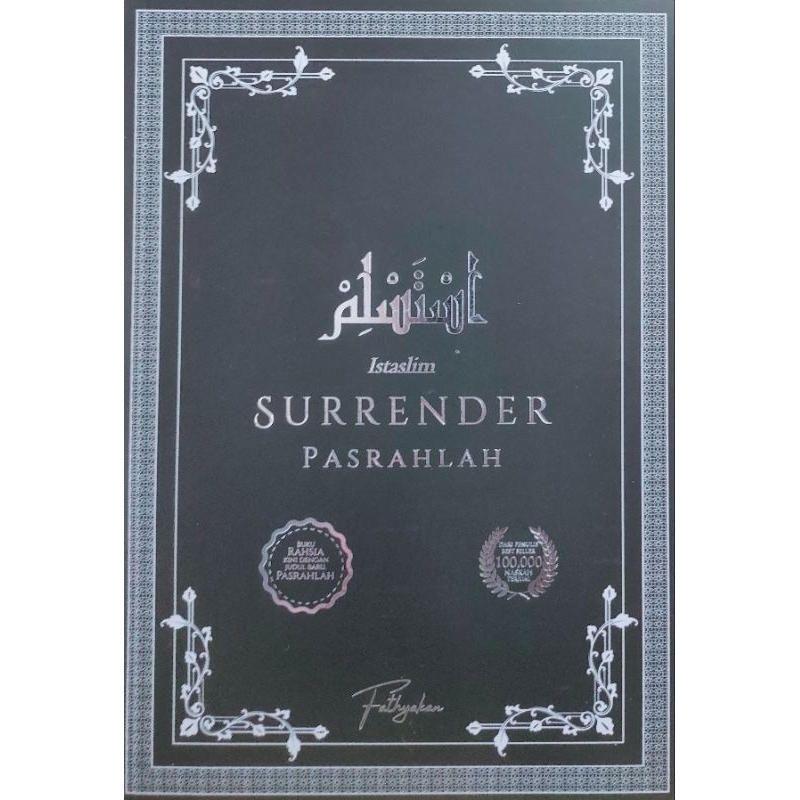 ISTASLIM - SURRENDER - PASRAHLAH (FATHYAKAN) | Shopee Malaysia