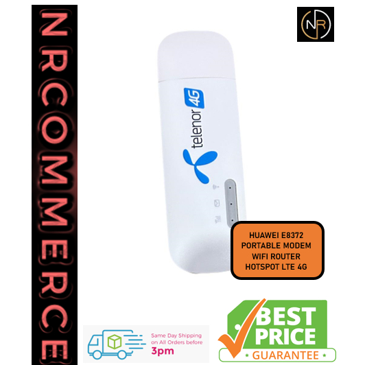 [NEW] Huawei E8372 Portable Modem Wifi Router Hotspot LTE 4G | Shopee ...