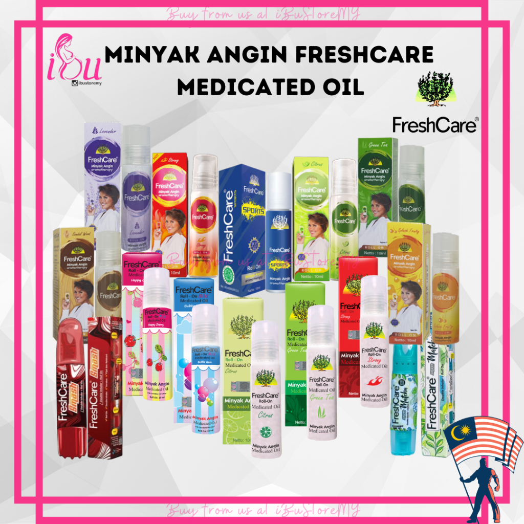 Freshcare Medicated Oil Safecare Minyak Angin Aromatherapy Fresh Care ...