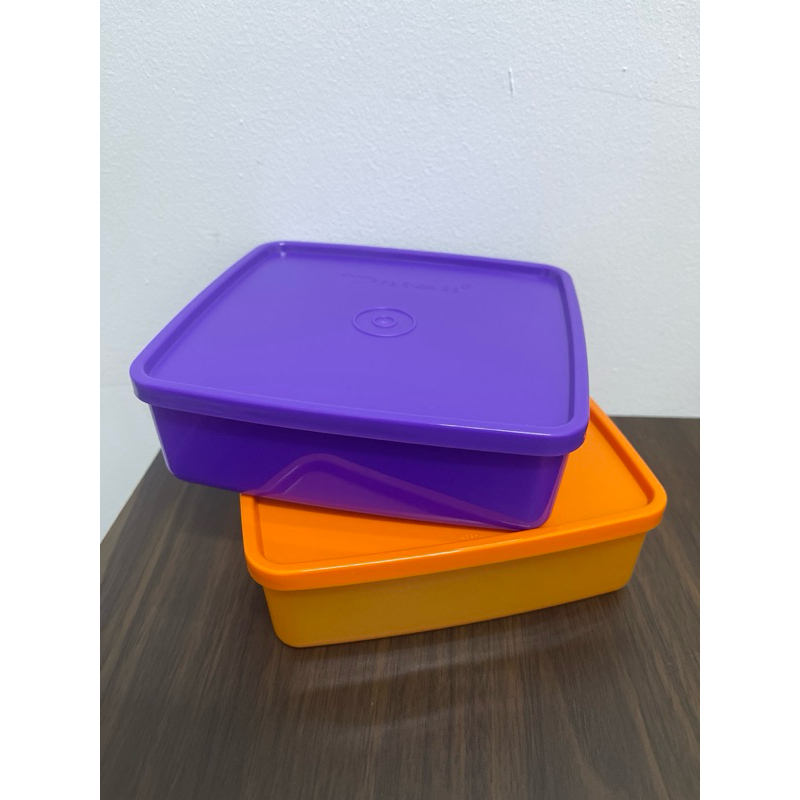 Tupperware large square away 620ml (2pcs) | Shopee Malaysia
