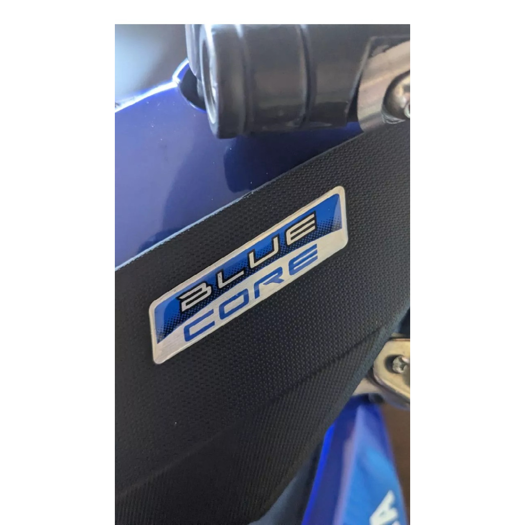 Emblem Bluecore Sticker Epoxy Nvx Xmax Original Yamaha Genuine | Shopee ...