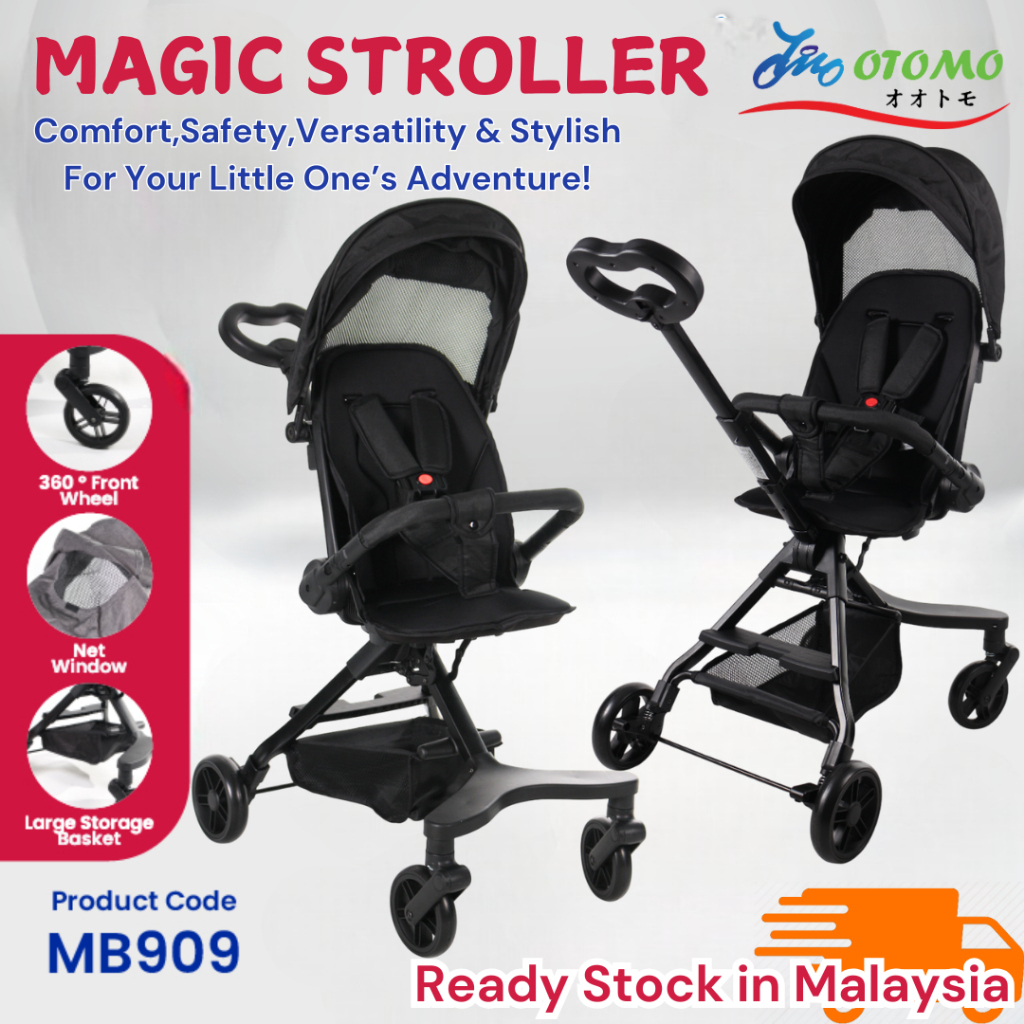 Premium EZ Twist Magic Baby Stroller Cabin Lightweight New Born 2 Way ...