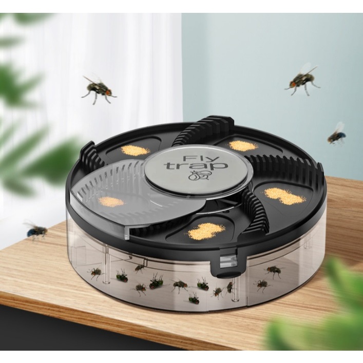Fly Trap Device Automatic Electronic Electric Catcher with Wall Mount ...