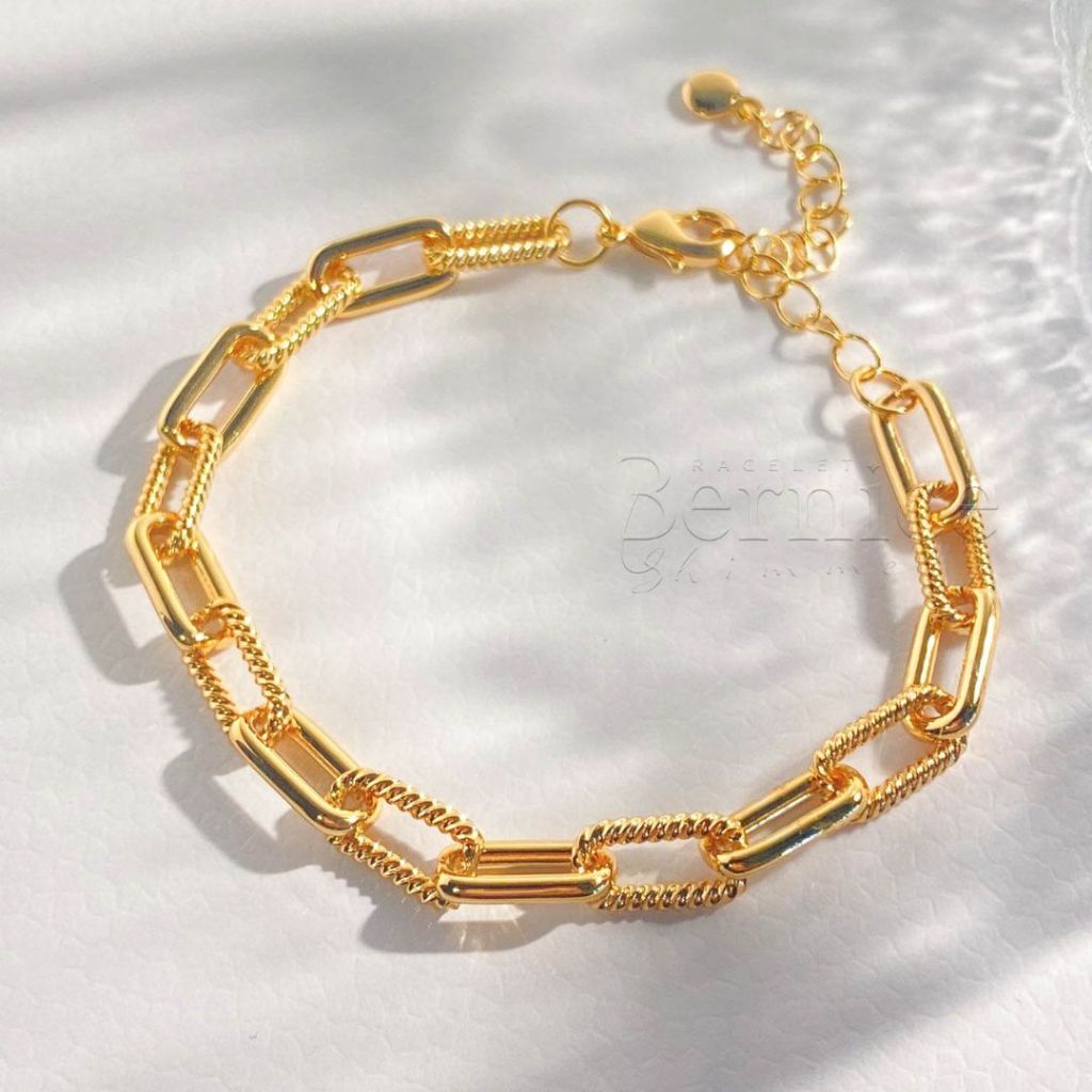 Gelang tembaga tulin ( XP568 ) bersalut emas 18k gred AAA | Shopee Malaysia