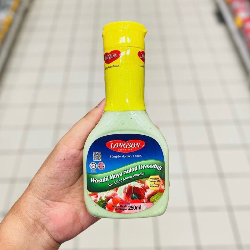 Longson Wasabi Mayo Salad Dressing / Sos Salad Mayo Wasabi (250ml ...