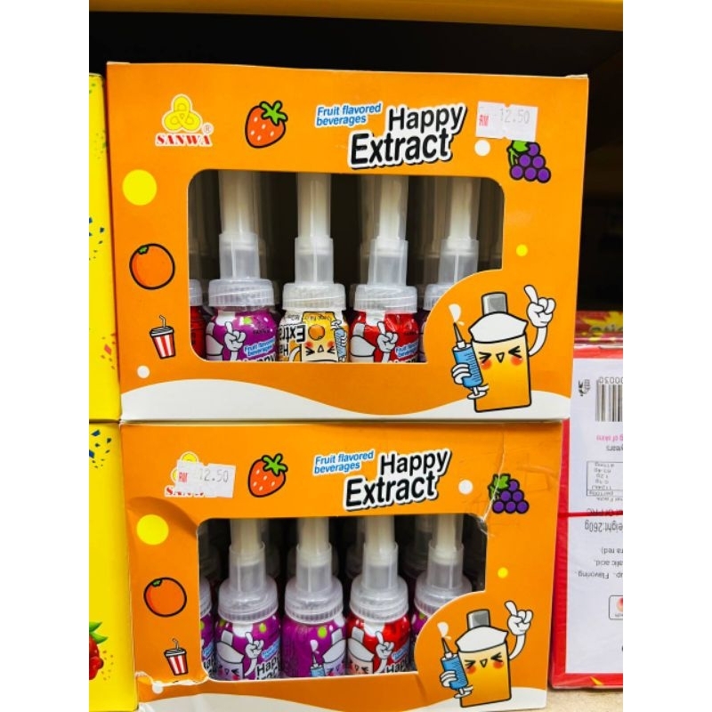 30S SANWA HAPPY EXTRACT FRUIT FLAV CANDY HALAL | Shopee Malaysia