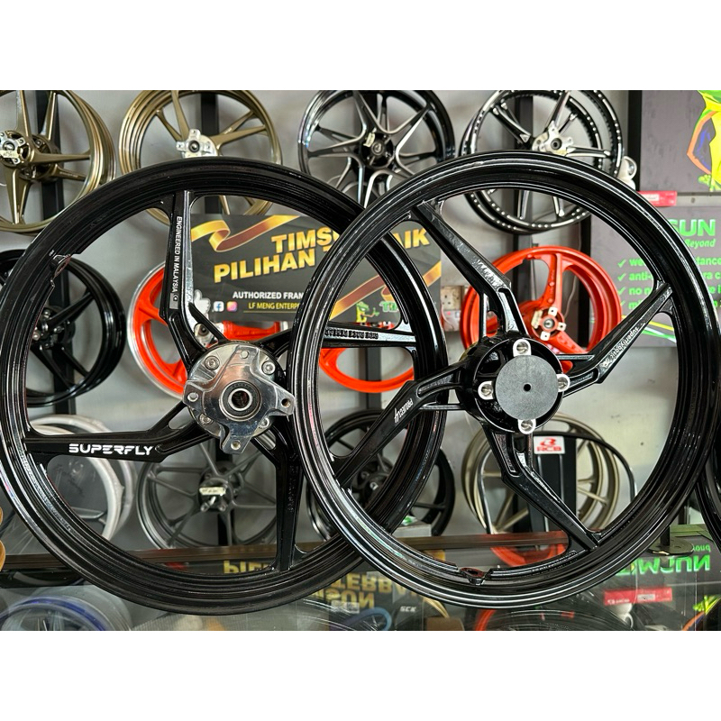 RIM CUSTOM HUB SUPERFLY PROJECT 4 Y15 CUSTOM HUB | Shopee Malaysia