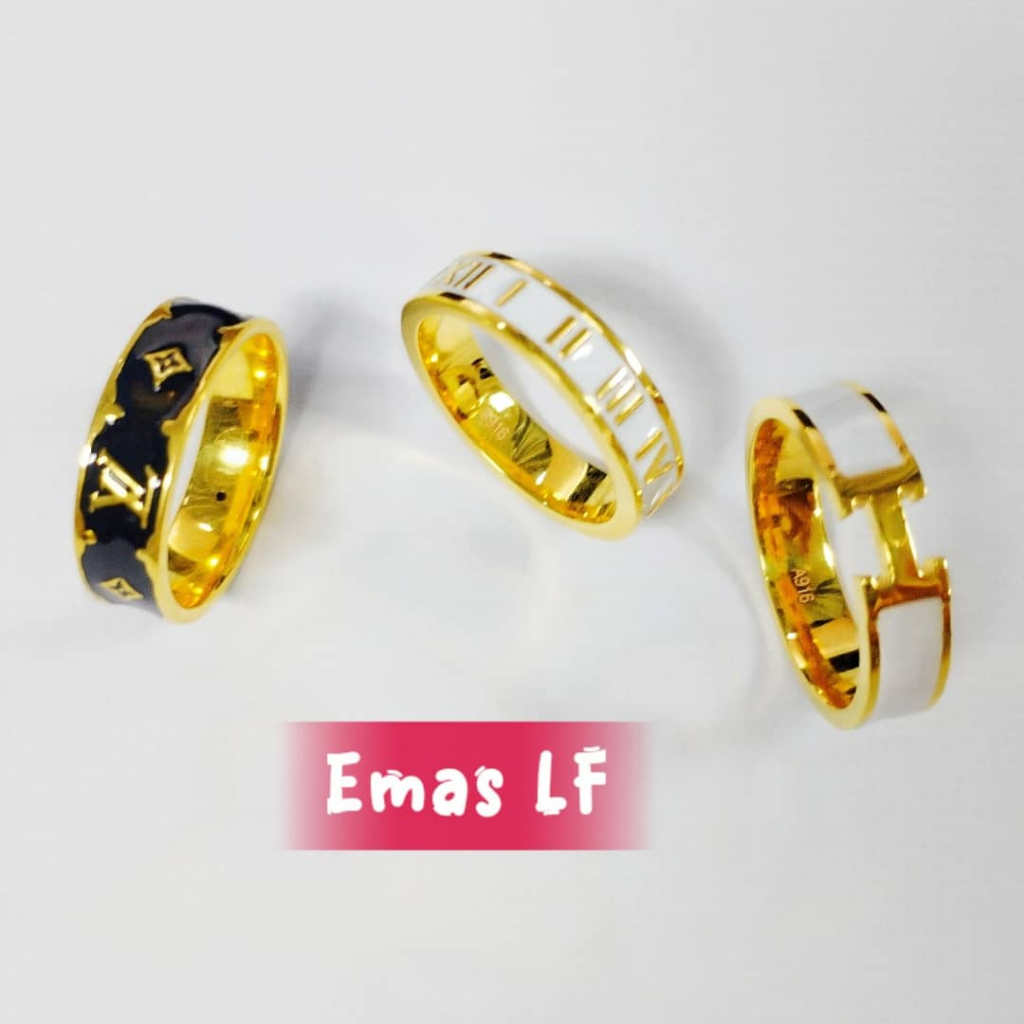 LF Emas 916 Original Cincin Ready Stock | Shopee Malaysia