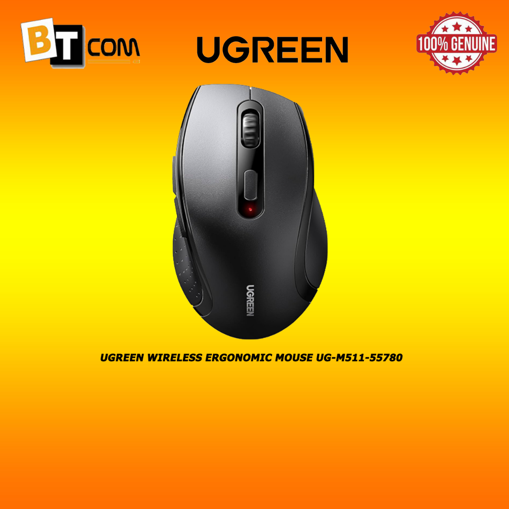 UGREEN WIRELESS ERGONOMIC MOUSE UG-M511-55780 | Shopee Malaysia