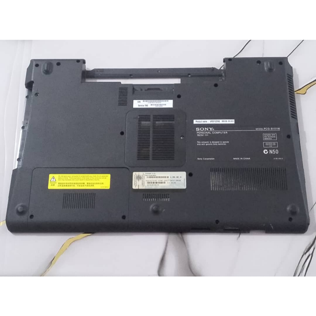 SONY VAIO PCG-81111W ,BOTTOM BASE COVER,H0DXFD,(C-K 28),USED | Shopee ...