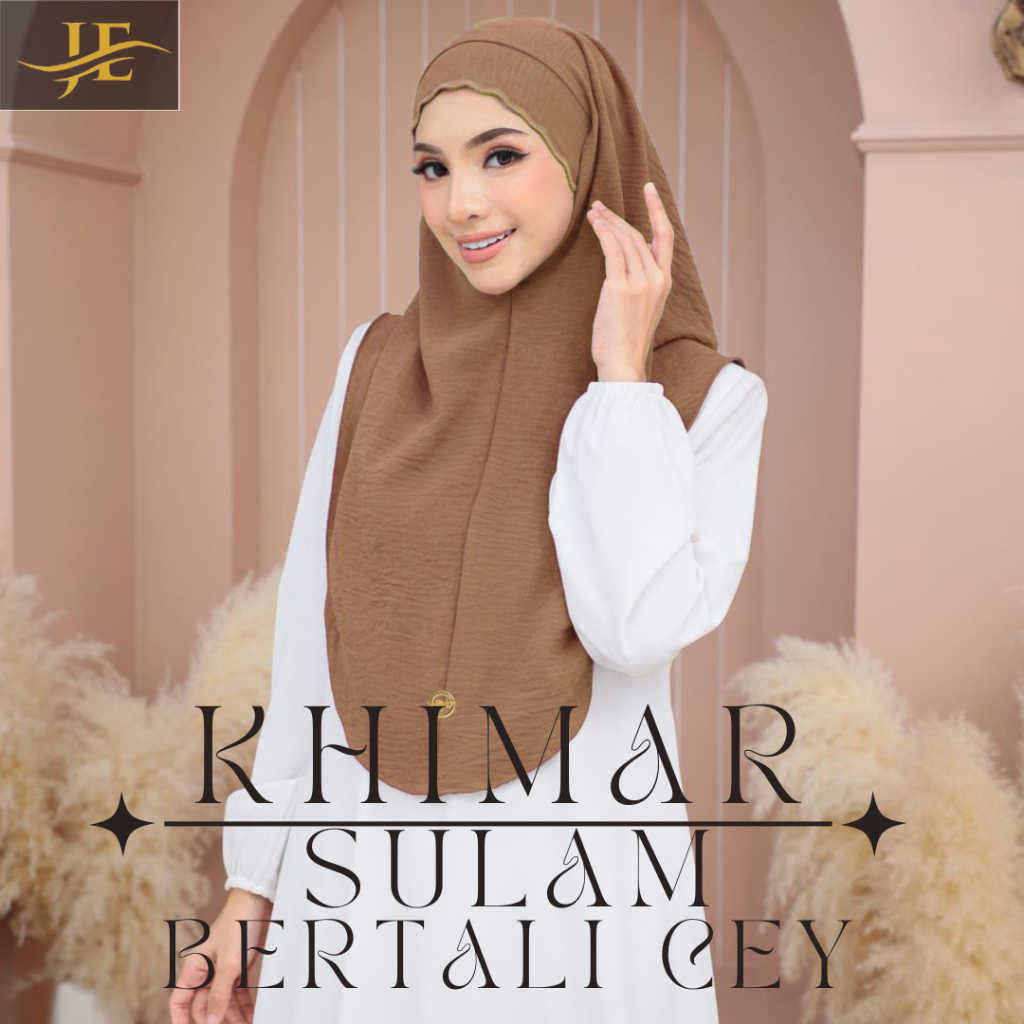 TUDUNG KHIMAR SARUNG INSTANT KHIMAR SULAM VIRAL | Shopee Malaysia