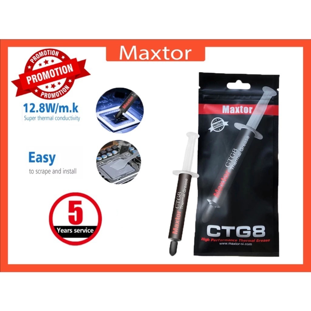 MAXTOR CTG8 1g Thermal paste | Shopee Malaysia