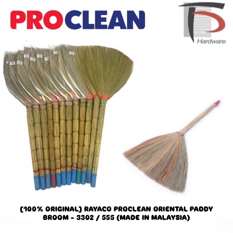 [100% ORIGINAL] RAYACO PROCLEAN ORIENTAL PADDY BROOM - 3302 / 555 (MADE ...