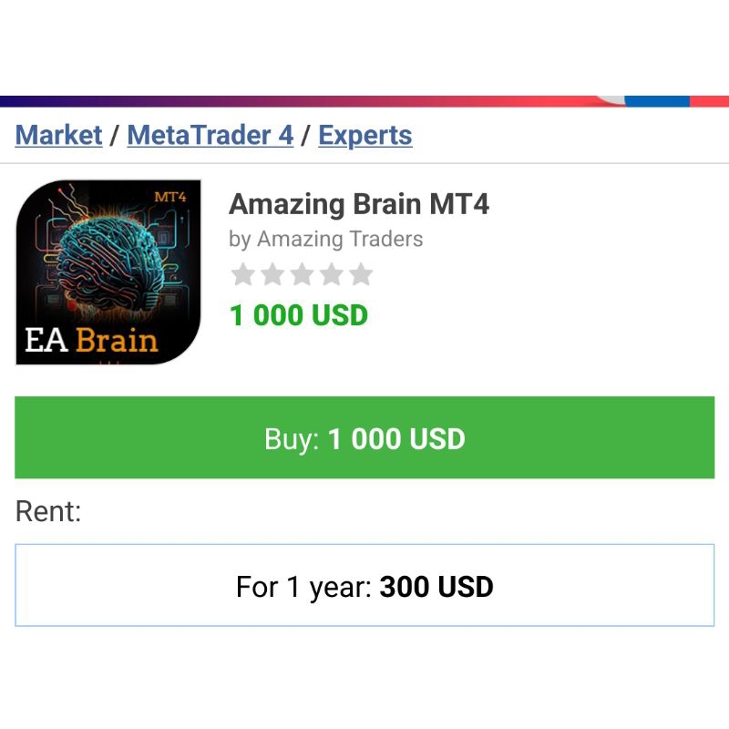 Forex Robot Amazing Brain MT4 | Shopee Malaysia