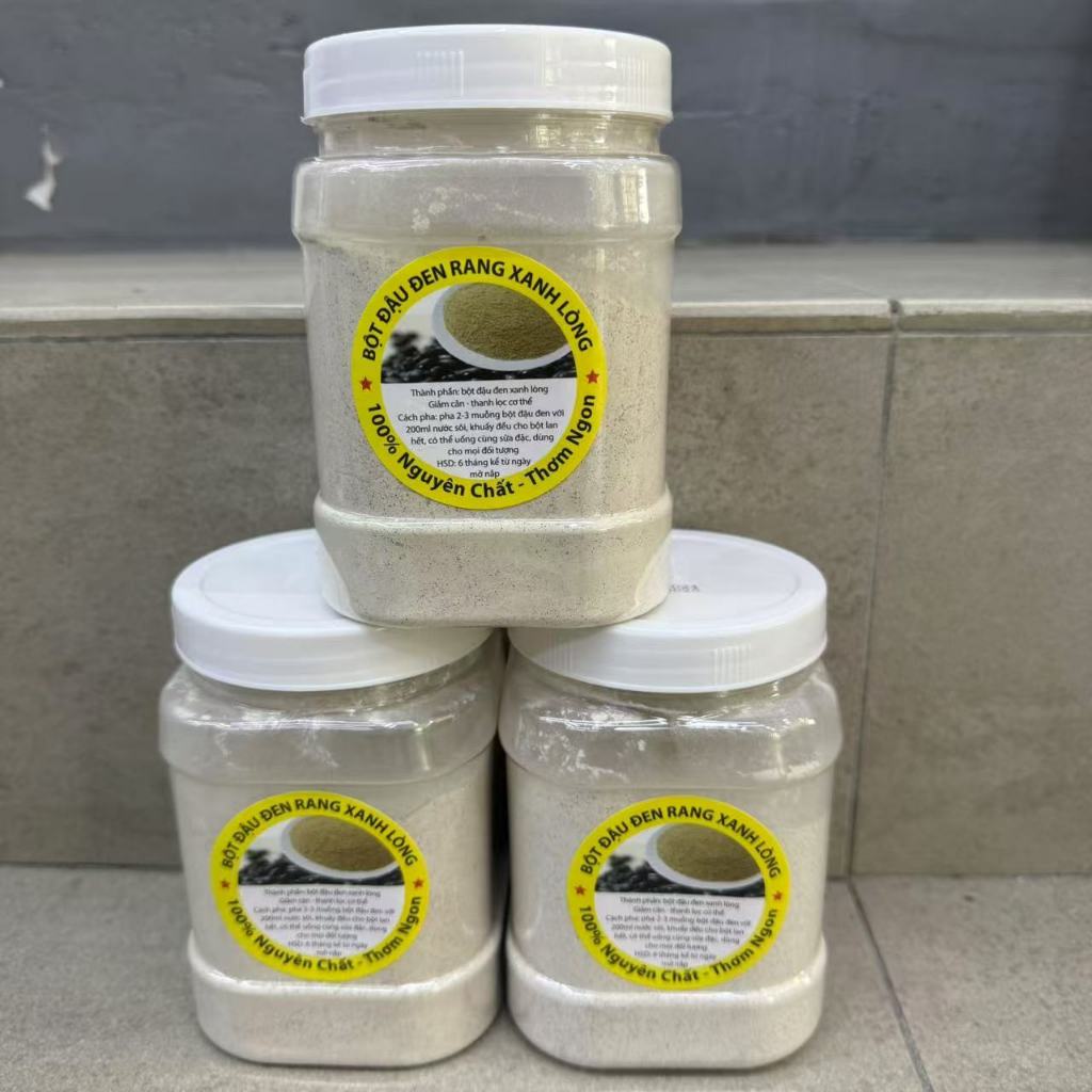 Bot Dau Den Rang Xanh Long Nguyen Chat - Black Bean Powder 500g ...