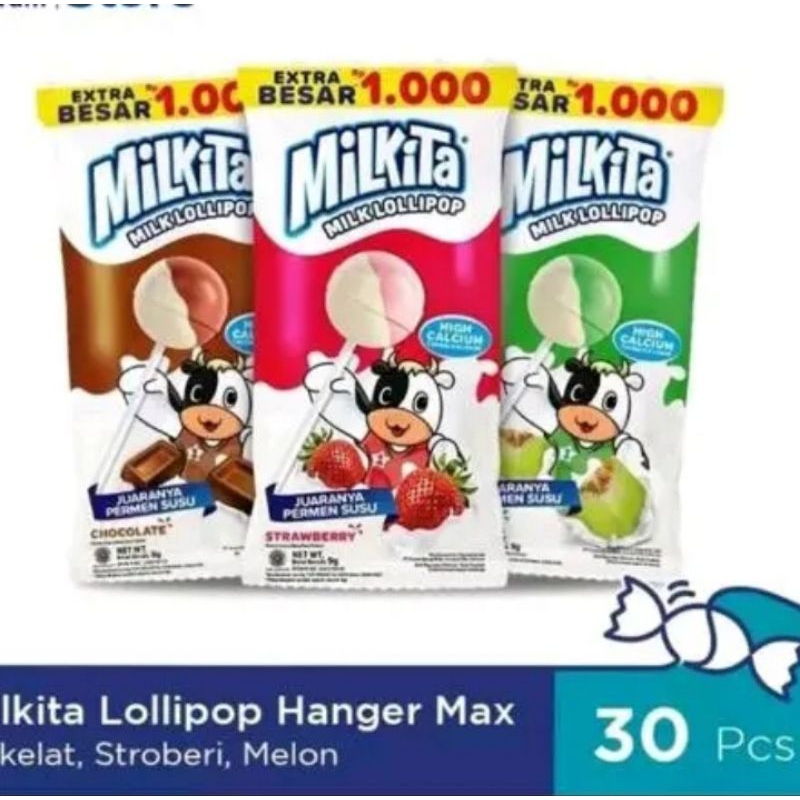 permen lolipop Milkita 1Pack isi 30pcs | Shopee Malaysia