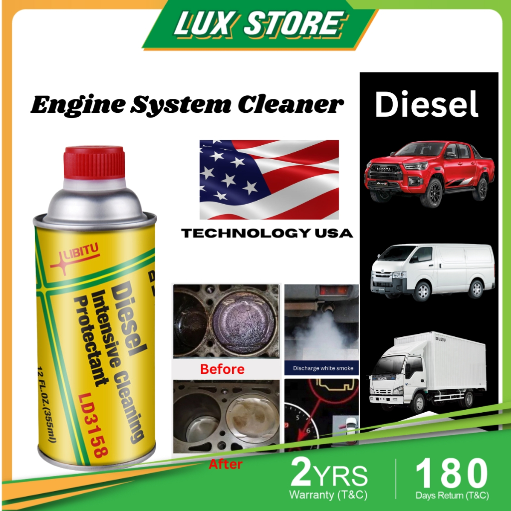 355ml DIESEL Engine Fuel Treatment Diesel Injector Cleaner Catalytic ...