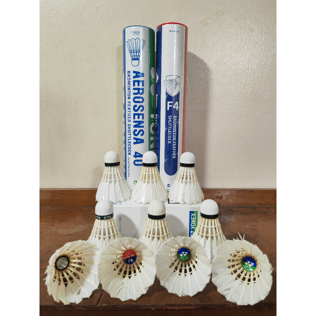 Used Shuttlecock with Mix Brand and Mix Grade (A / B / C) (100% ...