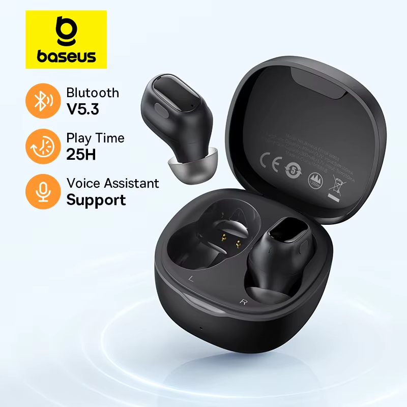 Baseus WM01 TWS Bluetooth Earphones Stereo Wireless Upgraded Version 5. ...