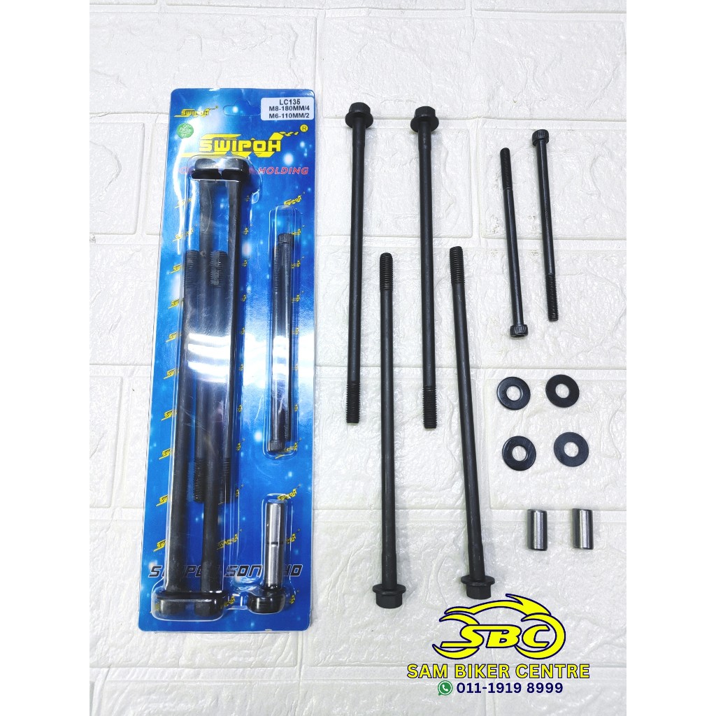 BLOCK STUD JET ROD SWIPOH LC135/Y15ZR RACING BLOCK STUD TIANG BLOCK JET ...