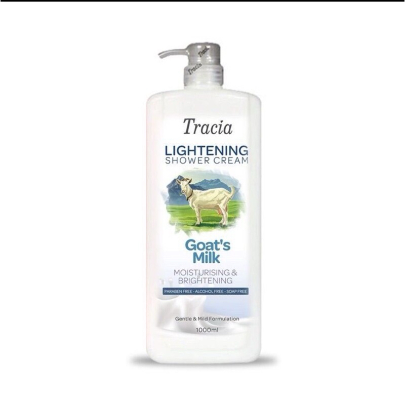 Tracia Goat Milk Shower Cream 1L | Shopee Malaysia