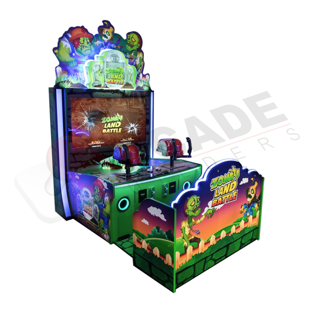 Zombie Land Battle Amusement Arcade Machine (Official Licensed Product ...